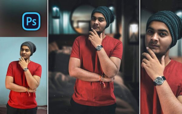 Low Light Moody Dark Boy Portrait Photo Editing in Photoshop cc ...