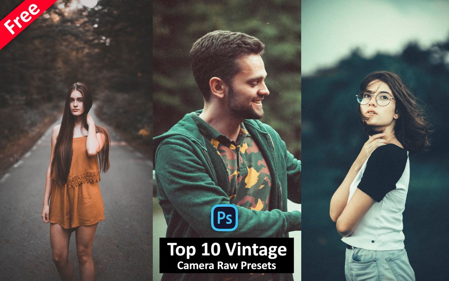 Download Faded Vintage Look Preset Camera Raw Preset for Free | How to ...